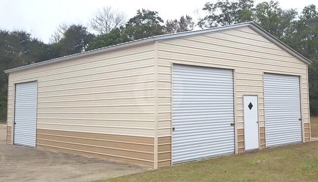 20x40 Metal Garage - American Metal Structures