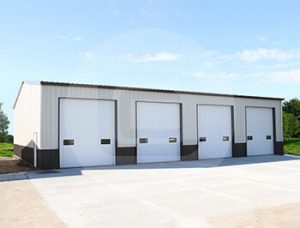 30x56 Prefab Building - Side Load Workshop Building