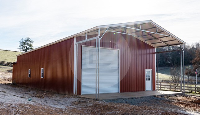 30x71x14 Farm Metal Building | 30x71x14 Farm Building Kits and Prices