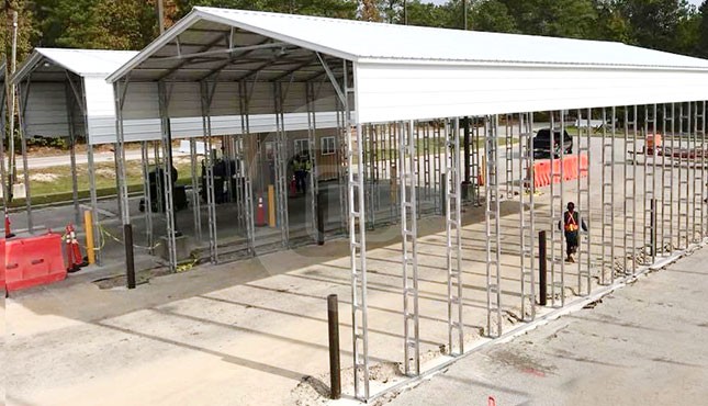 Metal RV Carports - Custom RV Shelters, Motorhome Carports