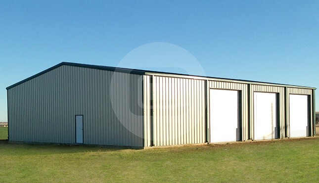 48x60 Commercial Garage – Clear Span Commercial Garage