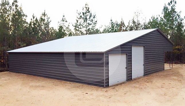 50x51 Continuous Roof Barn | 50x51 Barn Building Prices