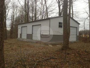 22x31 Metal Workshop Building - Custom Built Workshop Structure